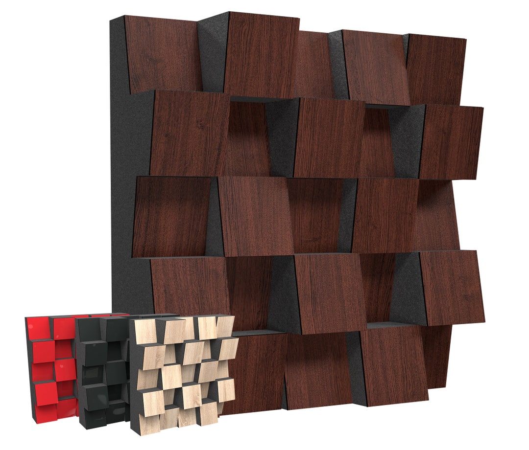 Sound Absorbing Wall Decor, Soundproof Wall Art, Sound Absorption Foam ...