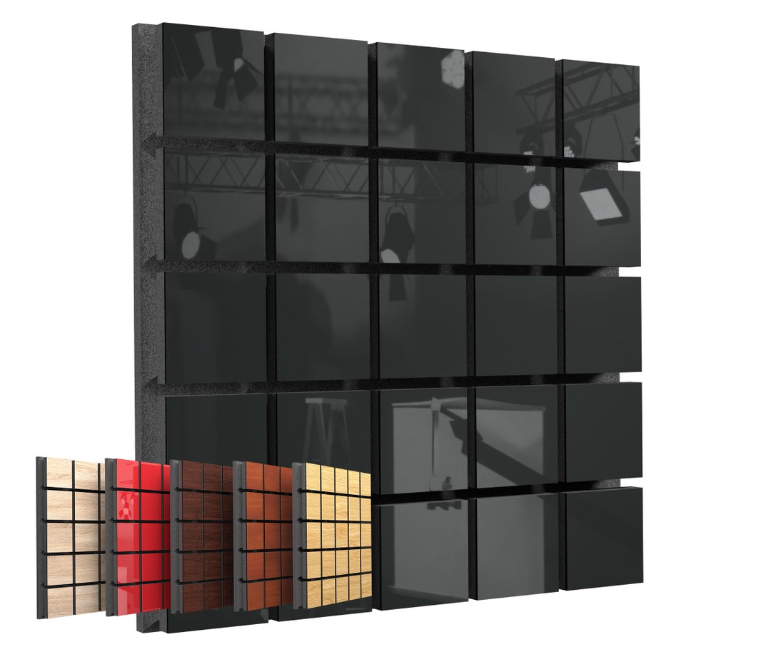 Acrylic Wall Panels Sound Absorption Soundproofing Tiles 3d Panel Sound ...