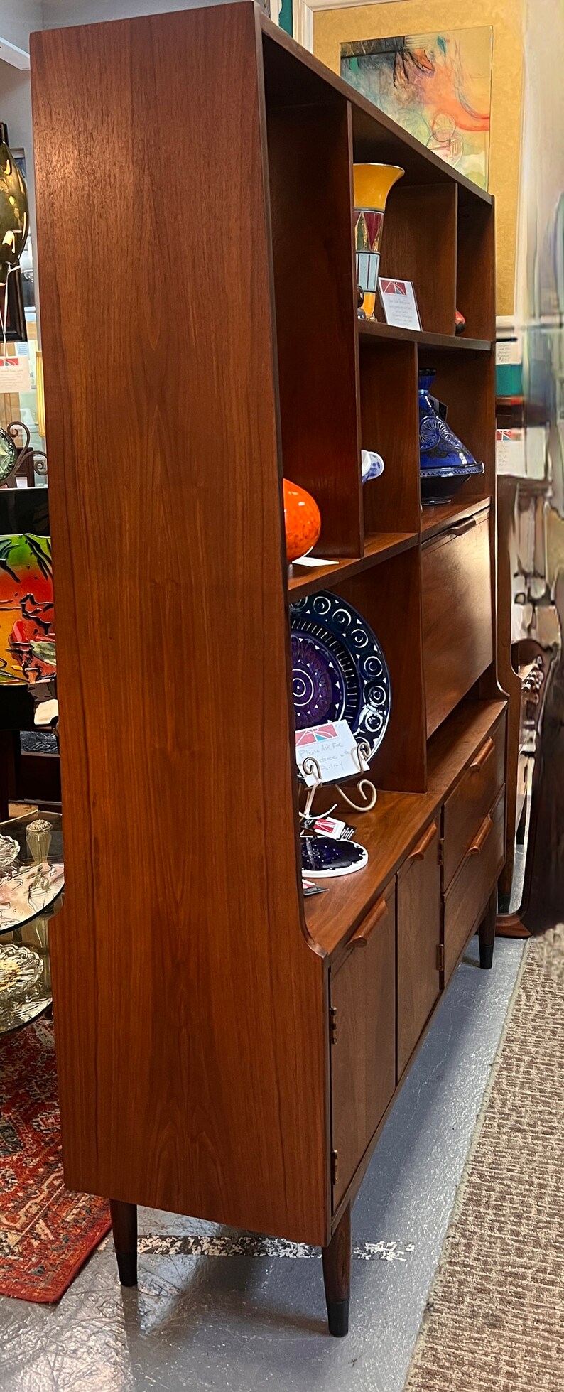 MCM Walnut Room Divider - Etsy