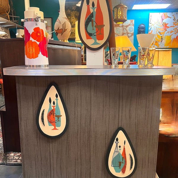 Mid Century Bar - Etsy