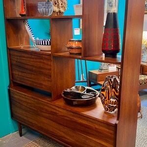 MCM Walnut Room Divider - Etsy