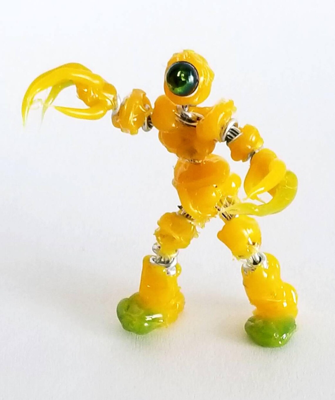 Muck Monsters / 2 Poseable Wire Puppet Figures / Handmade / Stop Motion ...