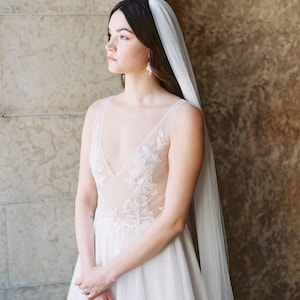 Cathedral Veil, Soft Wedding Veil, English Net Veil, Cathedral Length ...