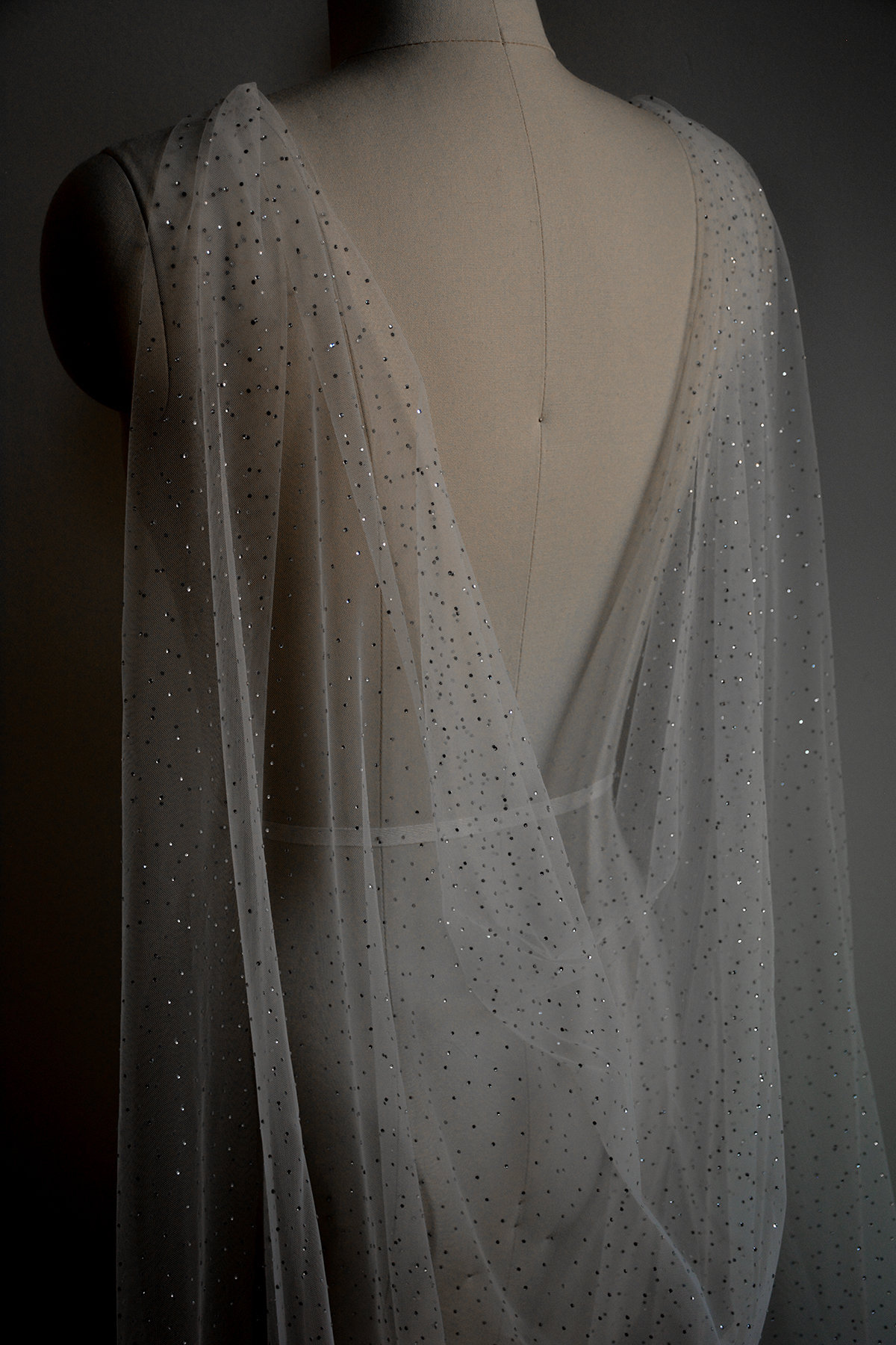 Crystal Wedding Cape Bridal Cape With Crystals Crystal | Etsy