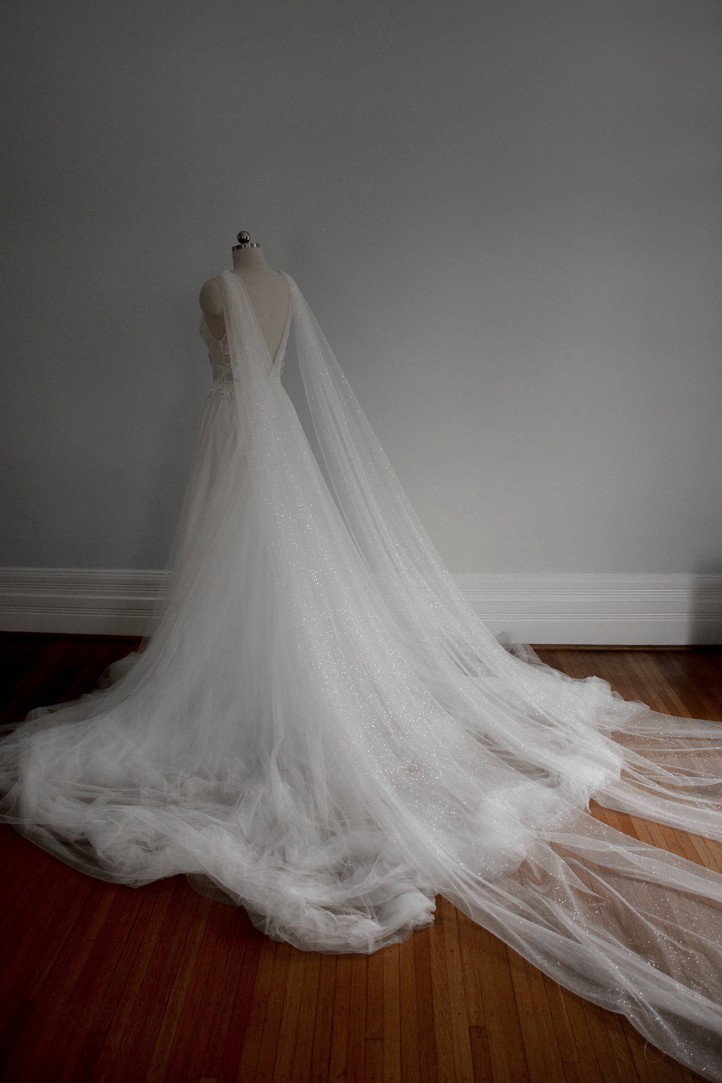 Sparkling Tulle Wings, Bridal Wings, Wedding Dress Wings, Tulle ...