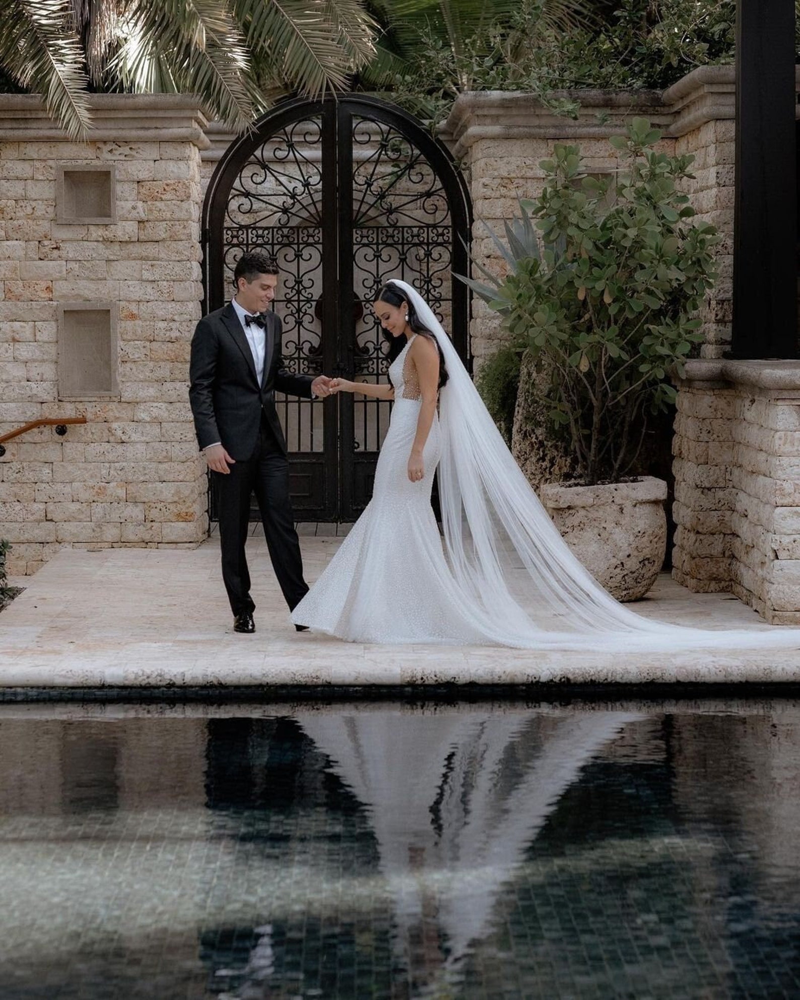 Cathedral Veil, Soft Wedding Veil, English Net Veil, Cathedral Length ...