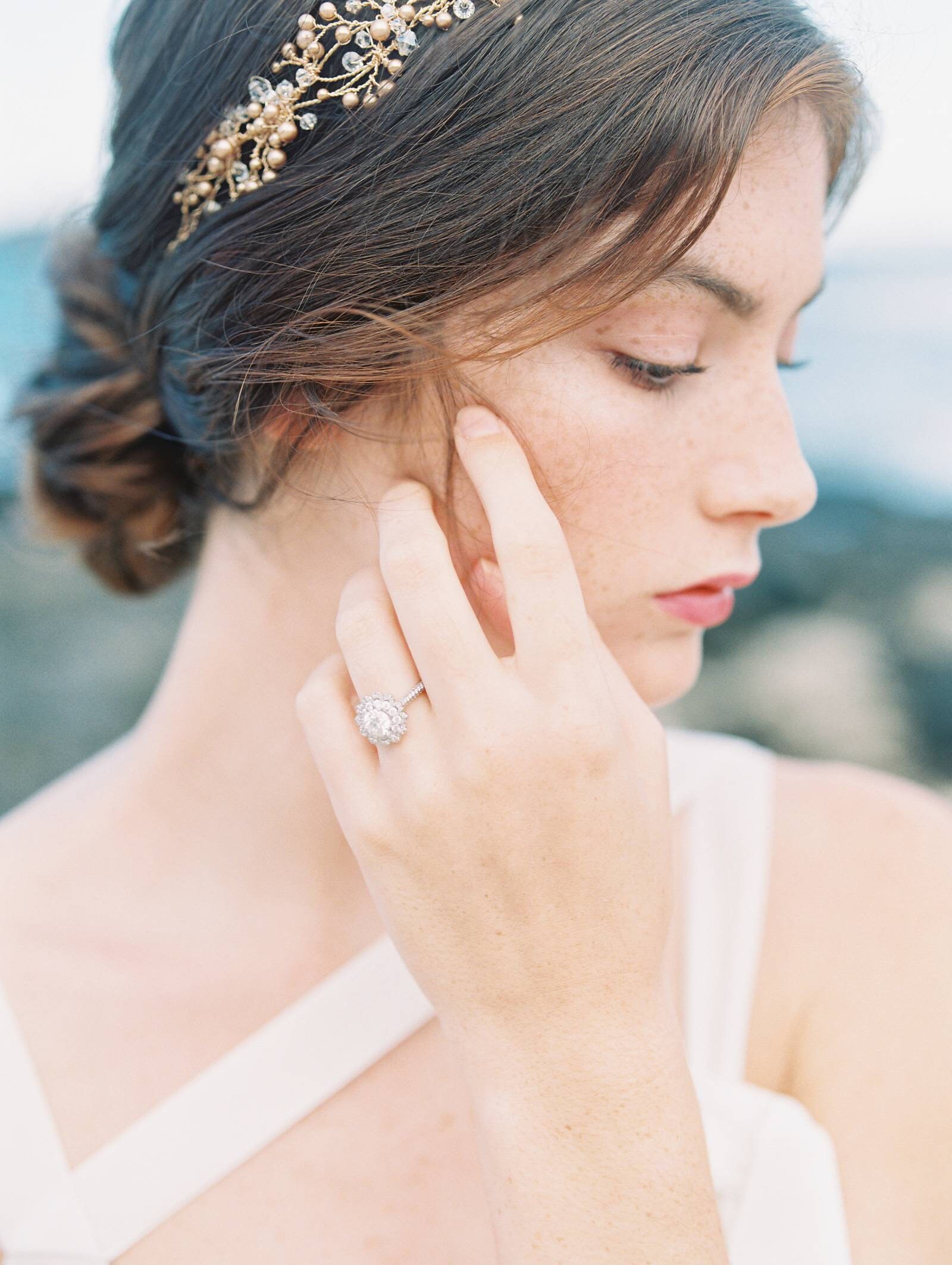 Gold Bridal Crown Gold Headpiece Gold Crown Gold Wedding - Etsy