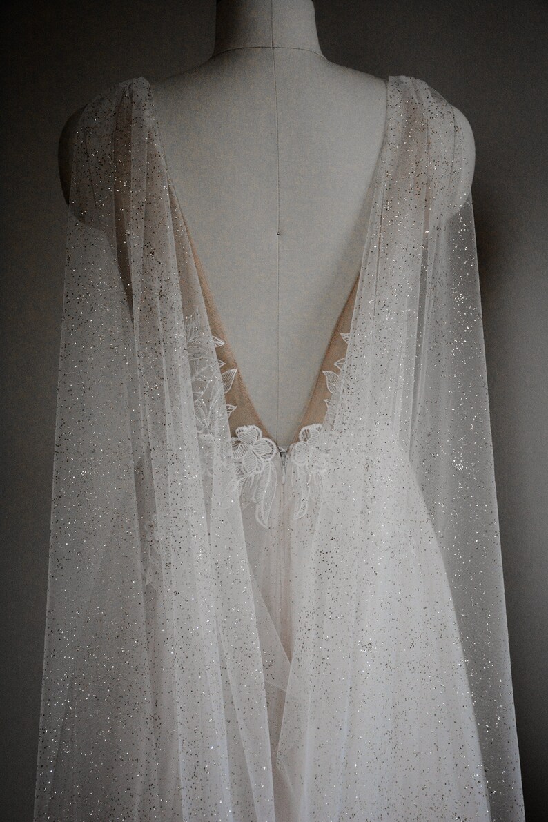 Gold Sparkle Bridal Cape Gold Wedding Cape Gold Shoulder - Etsy