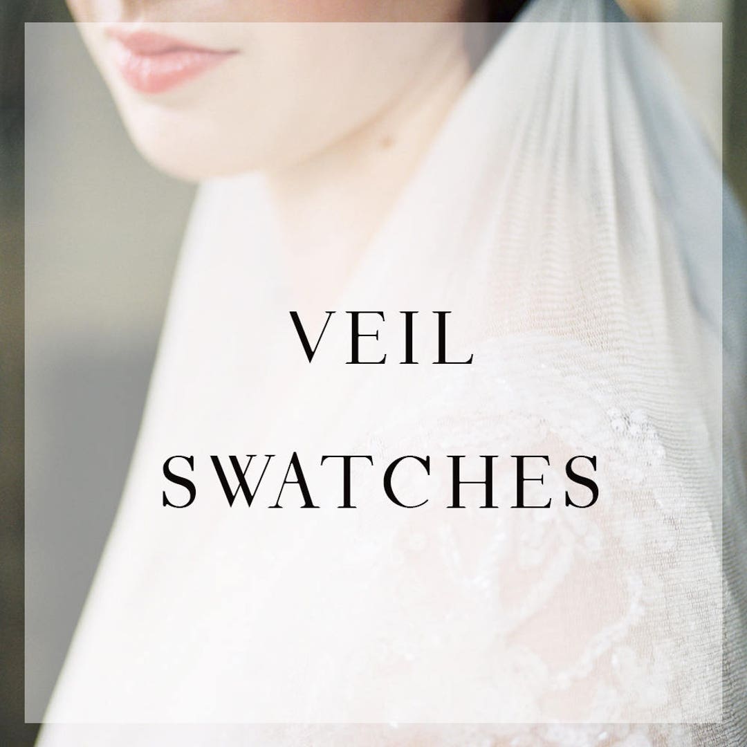 Veil Fabric Swatches, Fabric Samples - Etsy