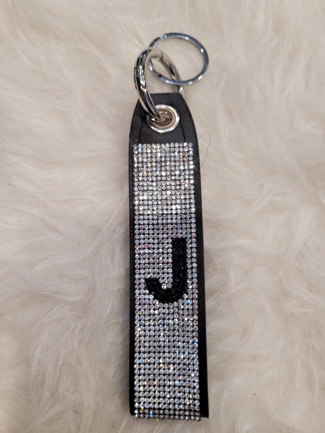 Bling Keychain Initial J - Etsy