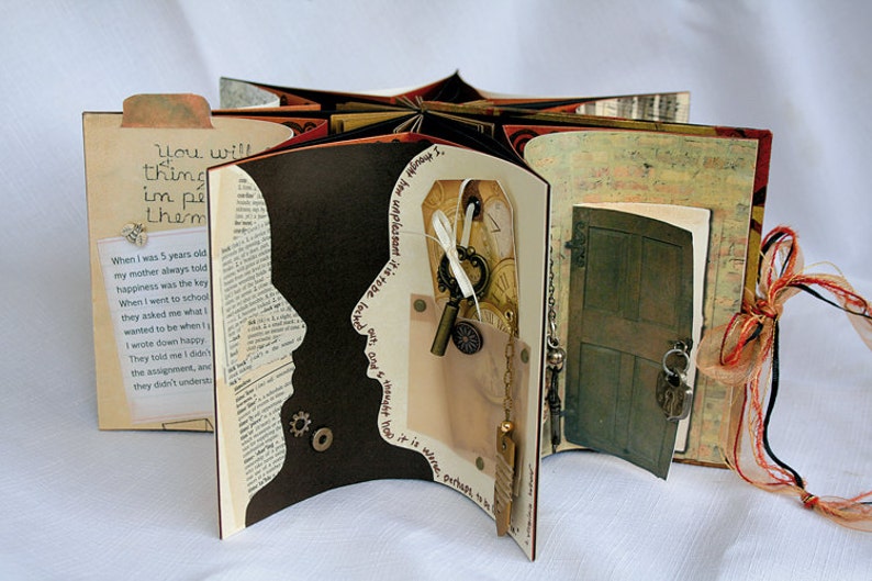 Star Book, Life Examined, Handbound Artist Book of Locks and Keys - Etsy