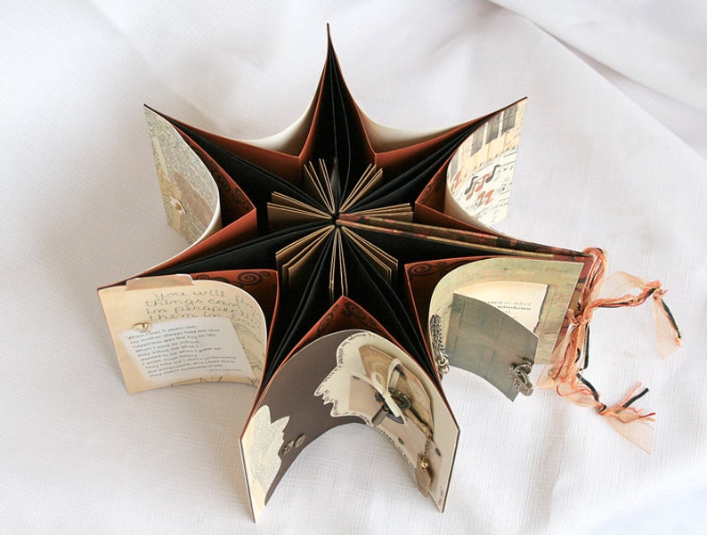 Star Book, Life Examined, Handbound Artist Book of Locks and Keys - Etsy