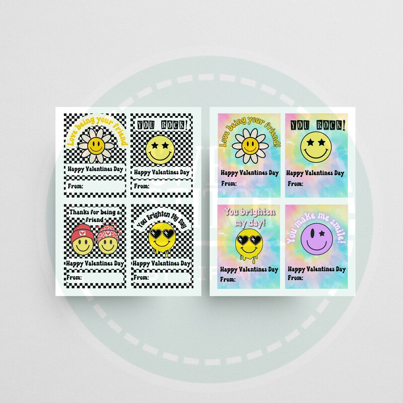 Smiley Face Card - Etsy
