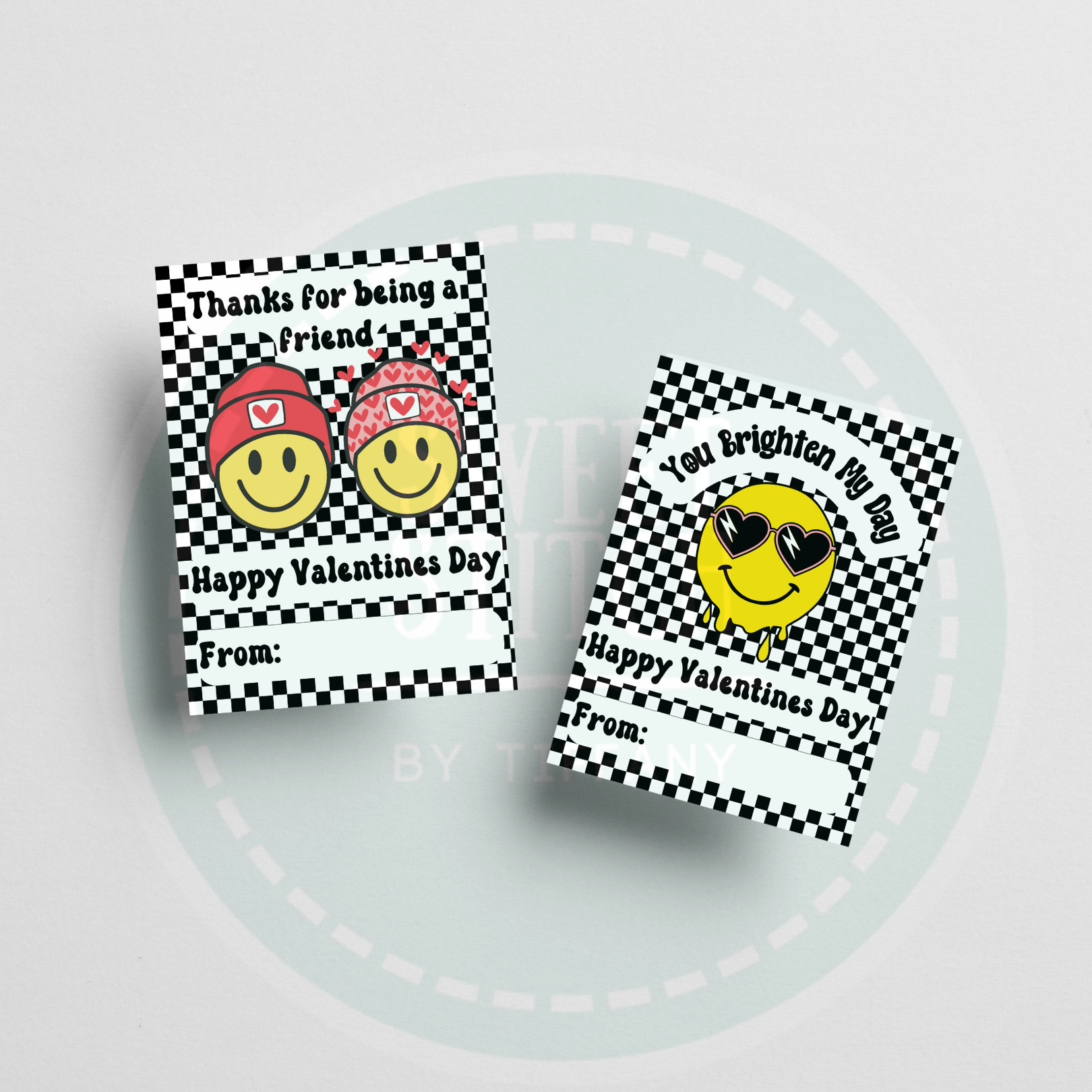 Printable Smiley Face Valentines Day Cards Kids Valentines Day Cards ...