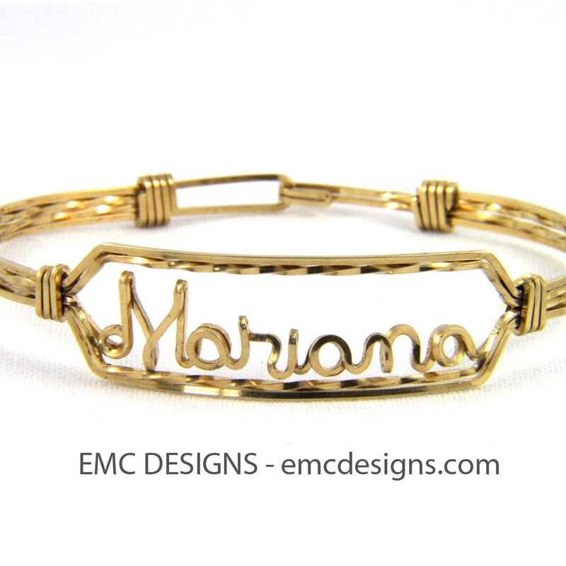 Wire Name Jewelry - Etsy