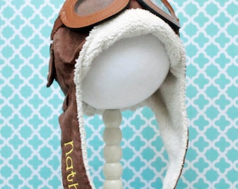 Baby Aviator Hat - Etsy