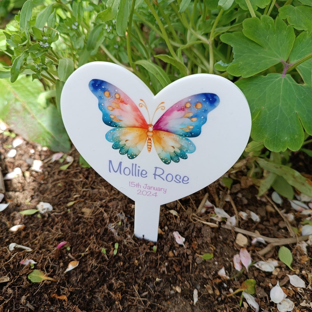 Personalised Grave Marker | in Memory of | Baby Grave | Child Grave ...