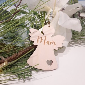 Angel Christmas Tree Ornament | Personalised Tree Decoration ...