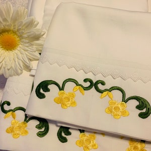 Bed Sheets, Queen Sheets, Embroidered Sheets, Pillow Cases ...