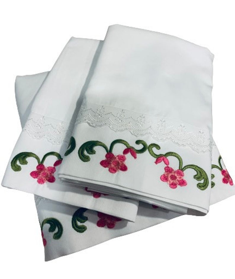 Bed Sheets, Queen Sheets, Embroidered Sheets, Pillow Cases ...