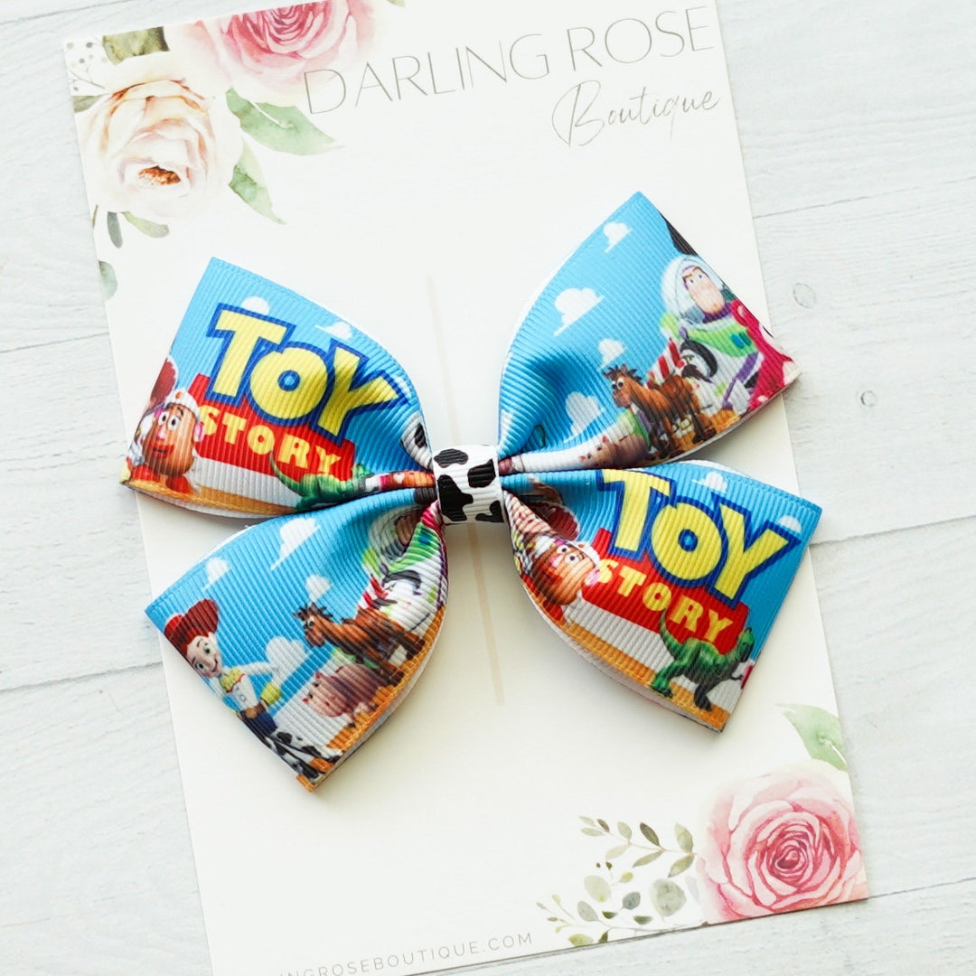 Disney World Inspired 4" Hair Bow - Mickey - Disney Bow - Character ...
