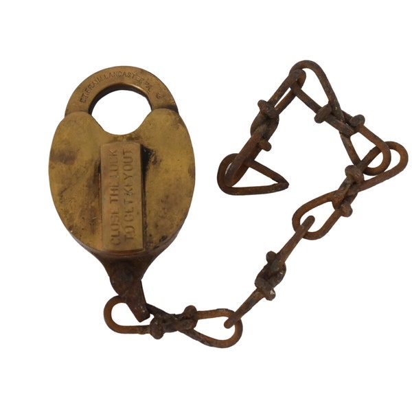 Antique Padlock - Etsy