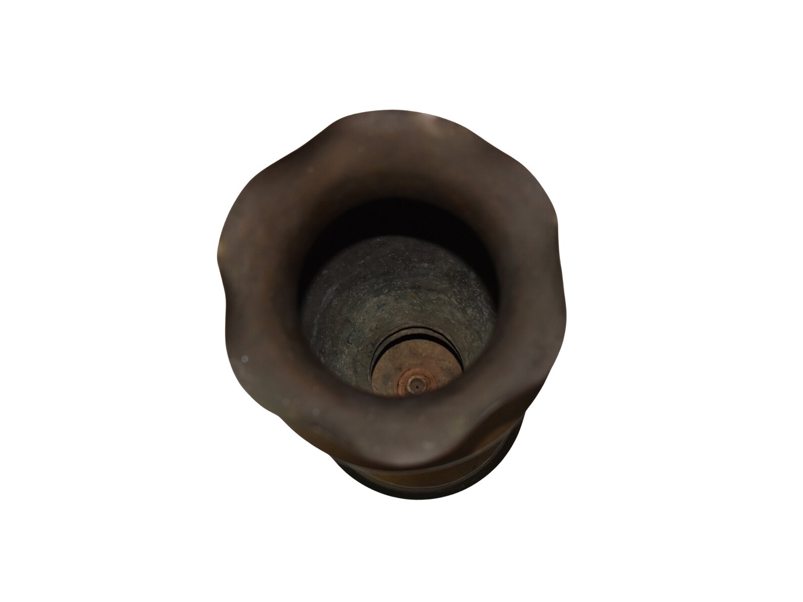 WWII Military Trench Art Vase in Brass Made From SPENT 105mm - Etsy