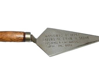 Masonic trowel | Etsy