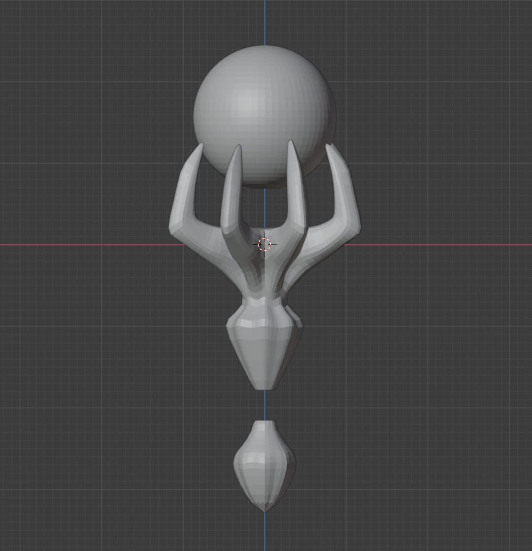 Queen Beryl Staff 3D Model STL Digital Download - Etsy