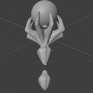 Queen Beryl Staff 3D Model STL Digital Download - Etsy