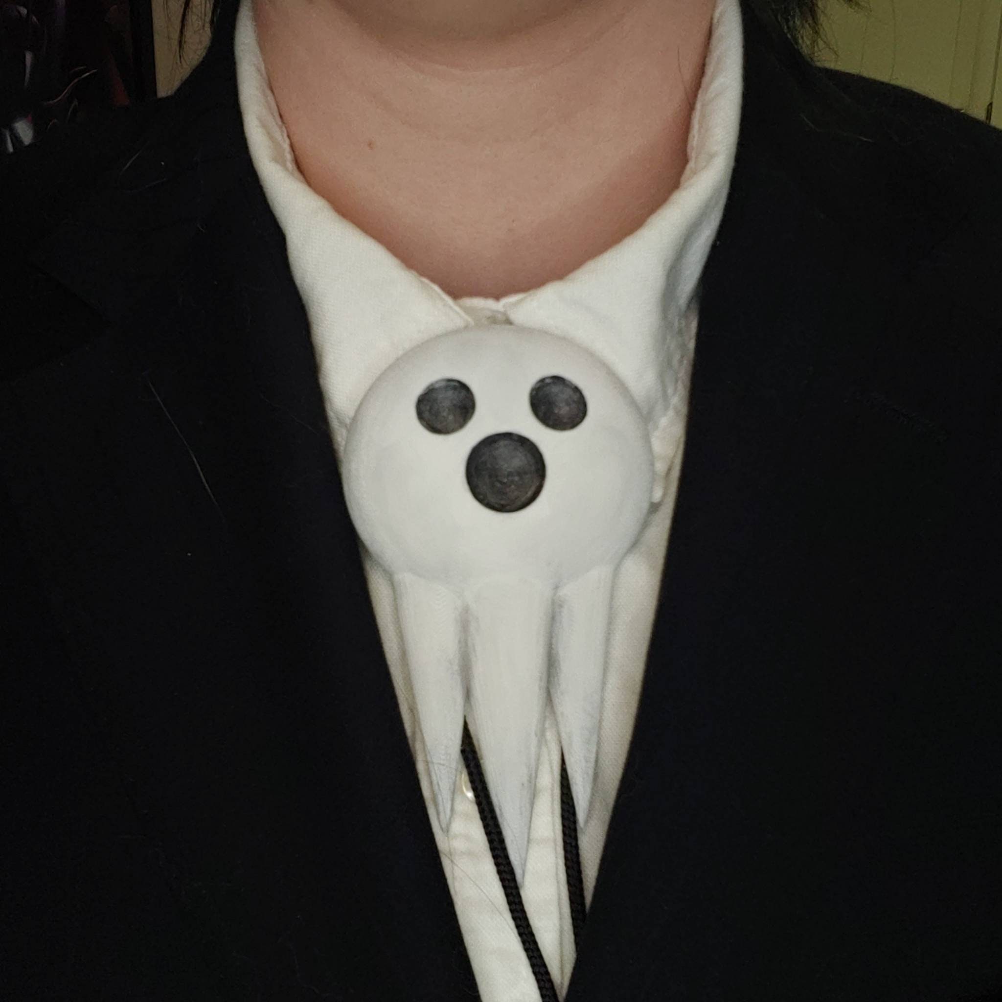 3D Printed Bolo Tie Inspired by Death the Kid | Etsy UK