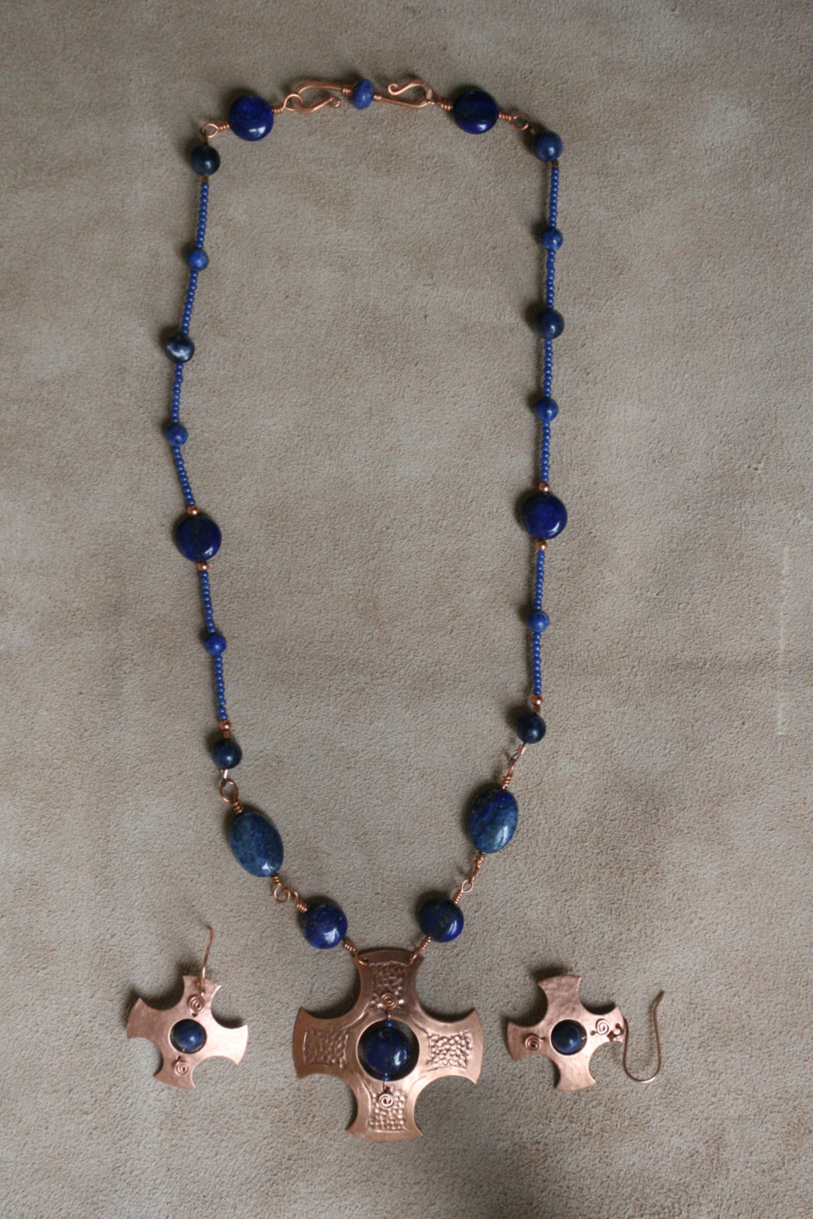 Lapis Cross Design - Etsy
