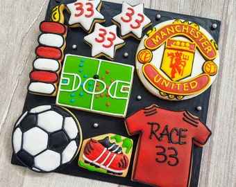 Football Biscuits | Etsy