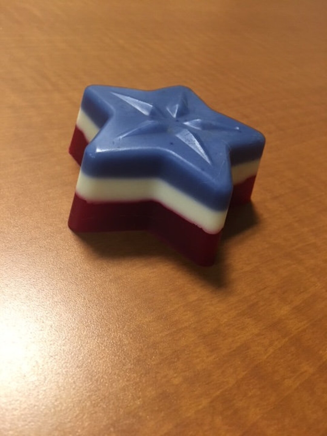 Patriotic Star Soaps - Red, White, Blue Good for Memorial Day and July ...