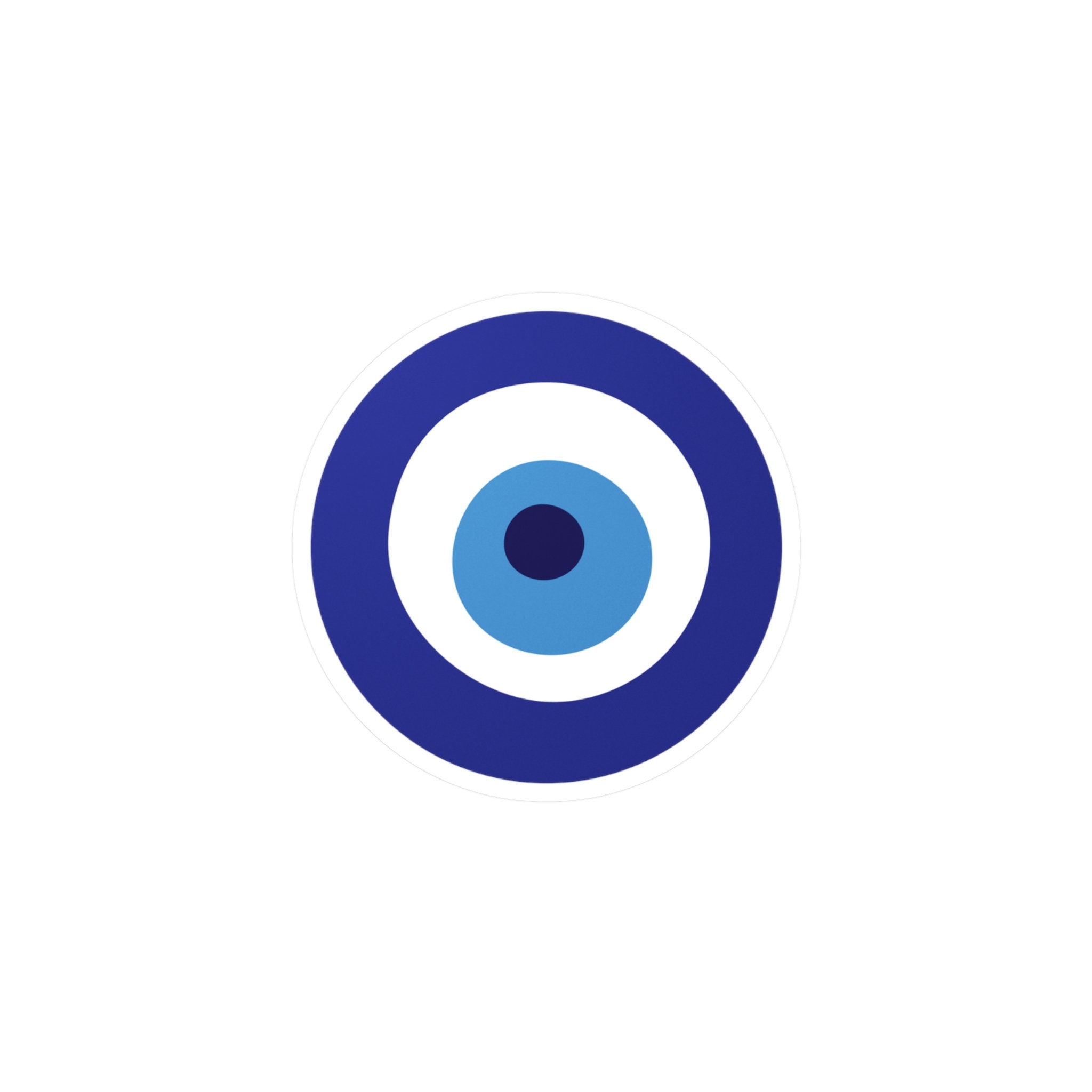 Evil Eye Protection Symbol - Waterproof Vinyl Sticker - Etsy