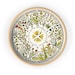 Wall Clock, Printed With the Botanical Chart of Linnaeus's Flower Clock ...