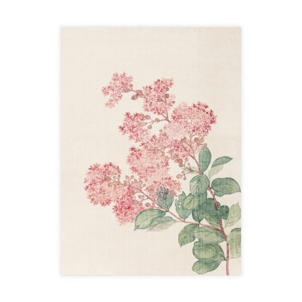 Hydrangea Postcard - Etsy