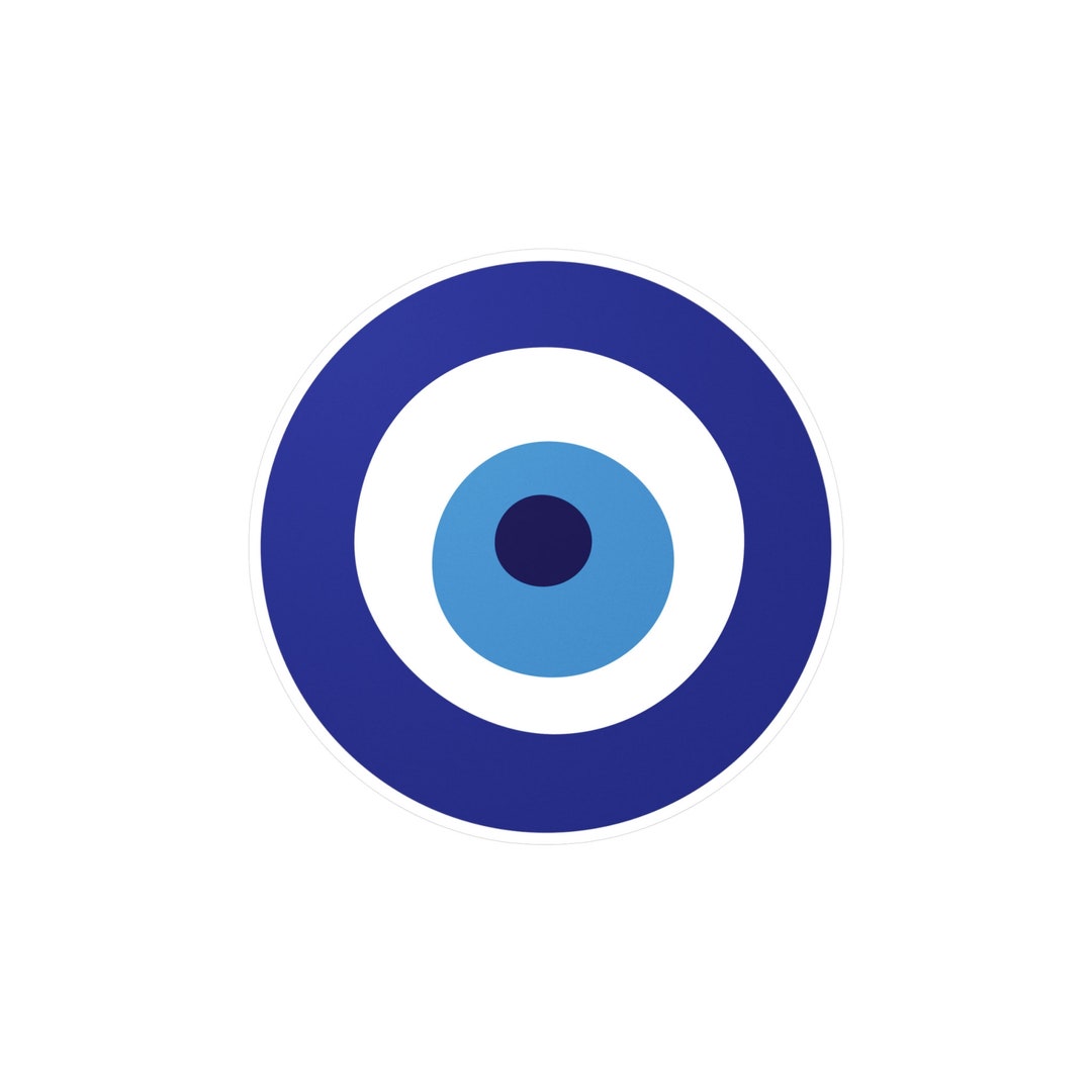 Evil Eye Protection Symbol - Waterproof Vinyl Sticker - Etsy