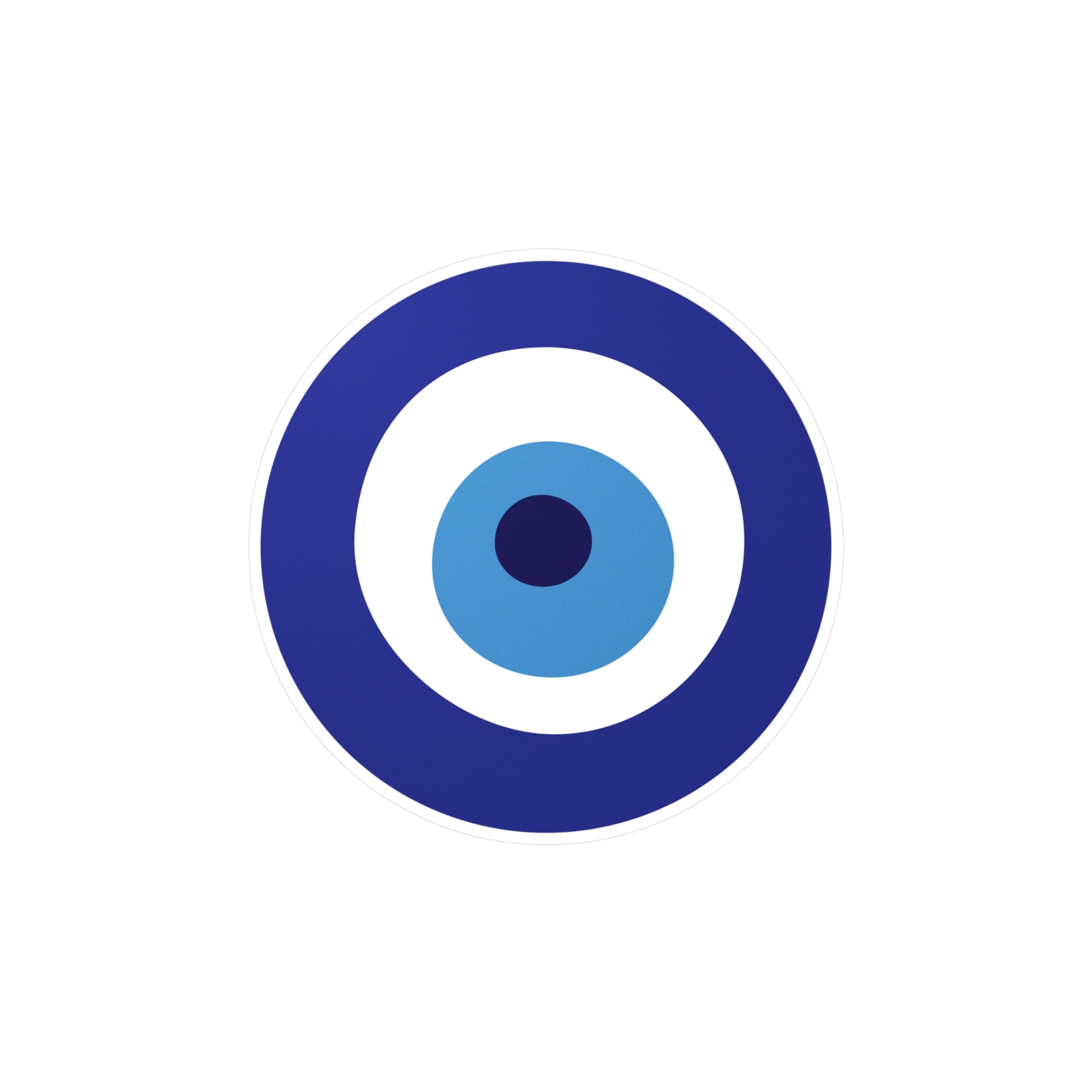 Evil Eye Protection Symbol Waterproof Vinyl Sticker - Etsy