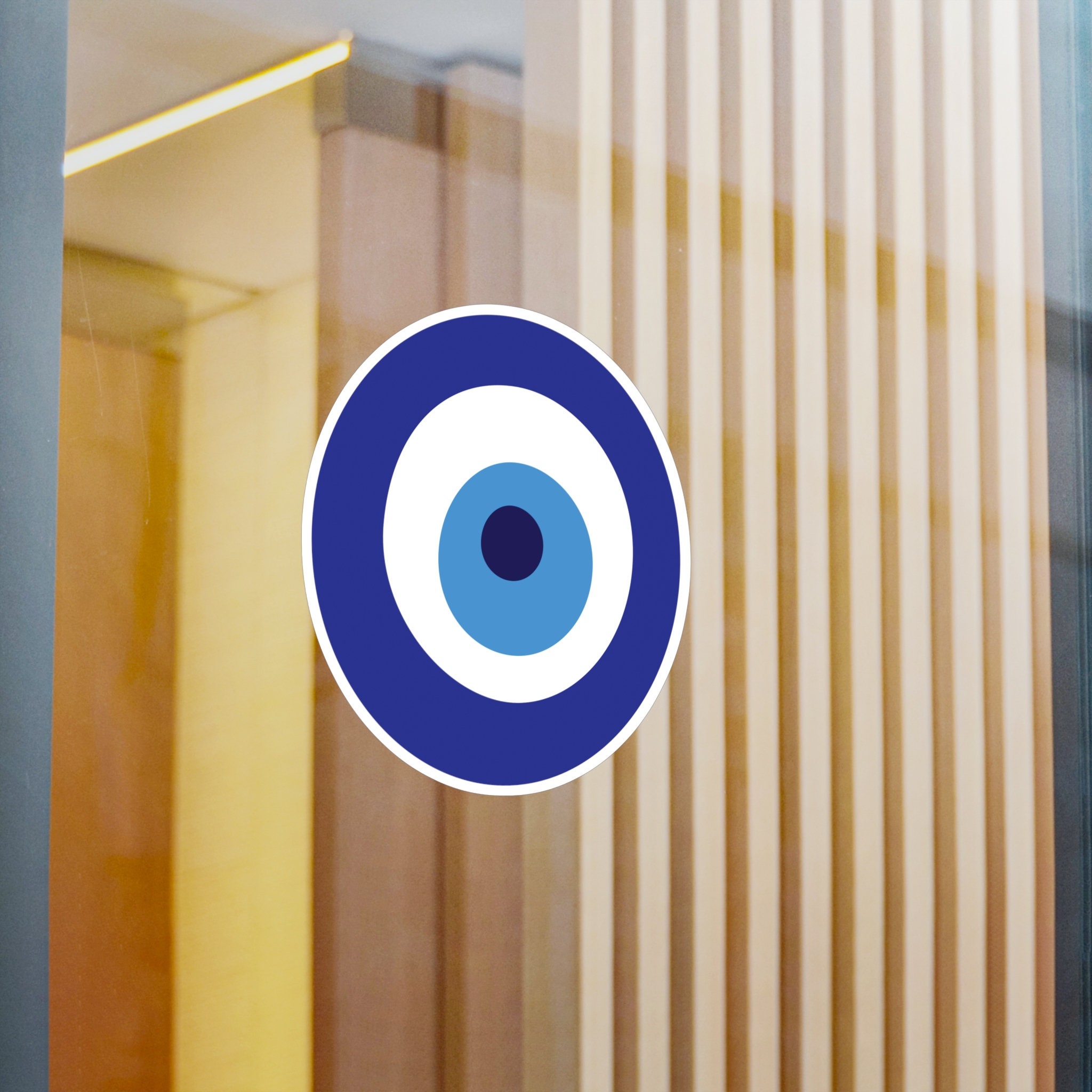 Evil Eye Protection Symbol - Waterproof Vinyl Sticker - Etsy