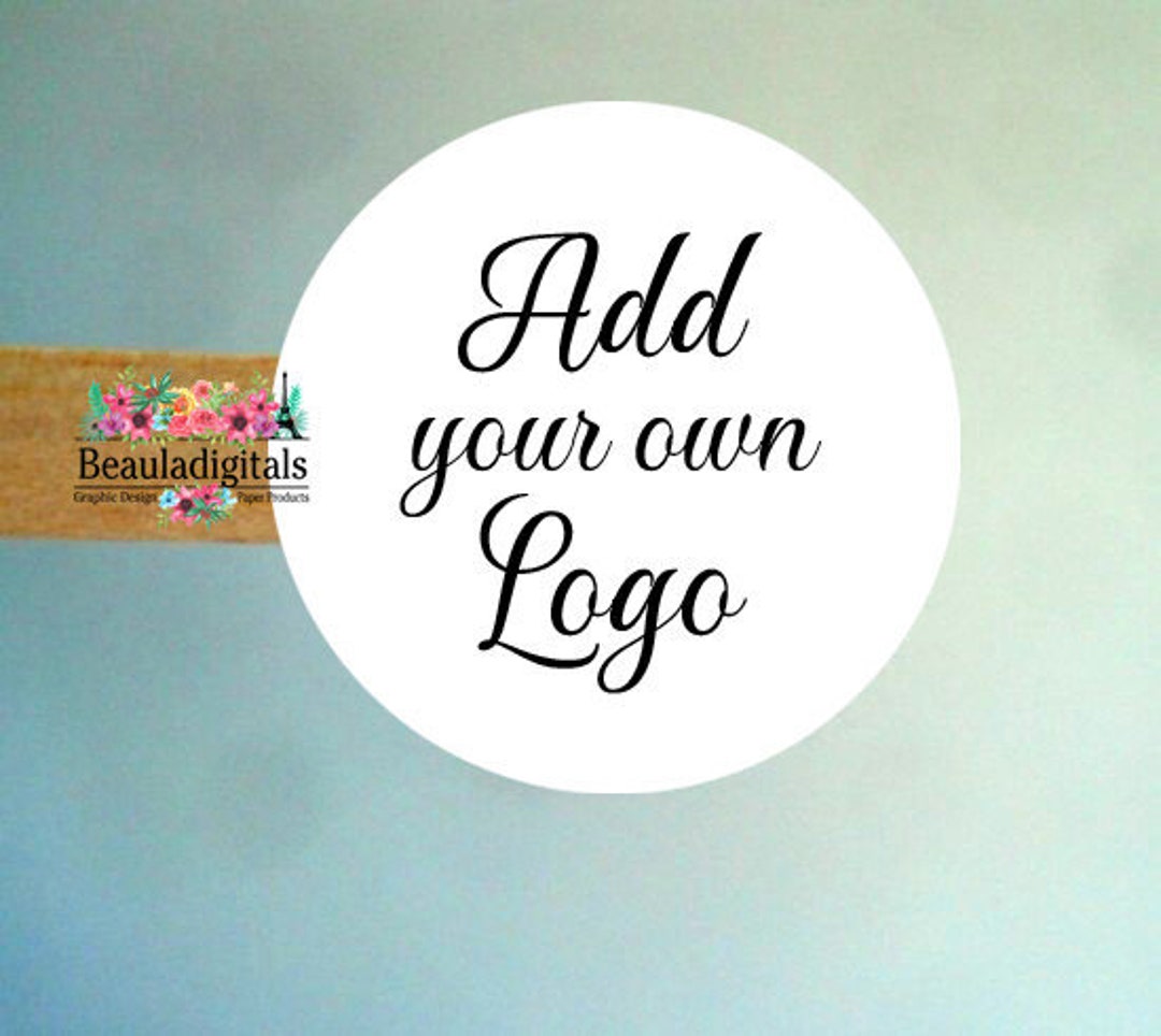 Add Your Logo Design Stickers Designer Sticker - Etsy Australia