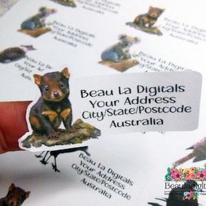 Personalised Address Labels - Custom Design Return Labels - Australian ...