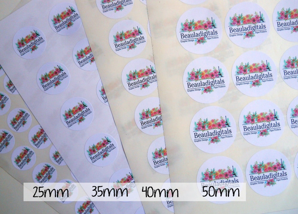 Add Your Logo Design Stickers Designer Sticker | Etsy Australia