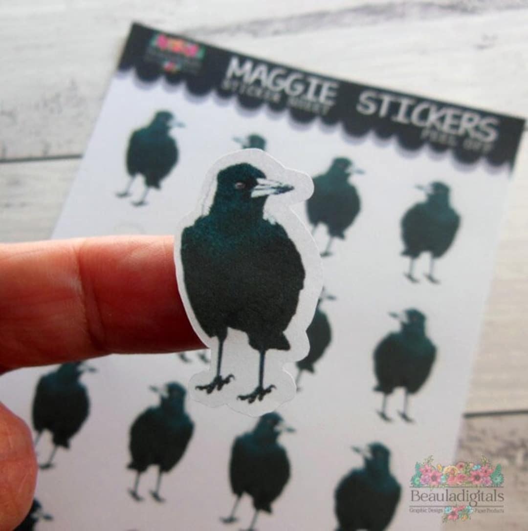Australia Magpie Planner Stickers Native Australian Birds - Etsy Australia