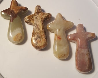 Marble Crosses | Etsy