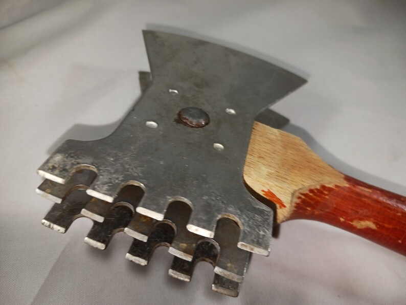Antique M.H. Tyler Meat Cleaver Tenderizer: USA Kitchen Tool - Etsy