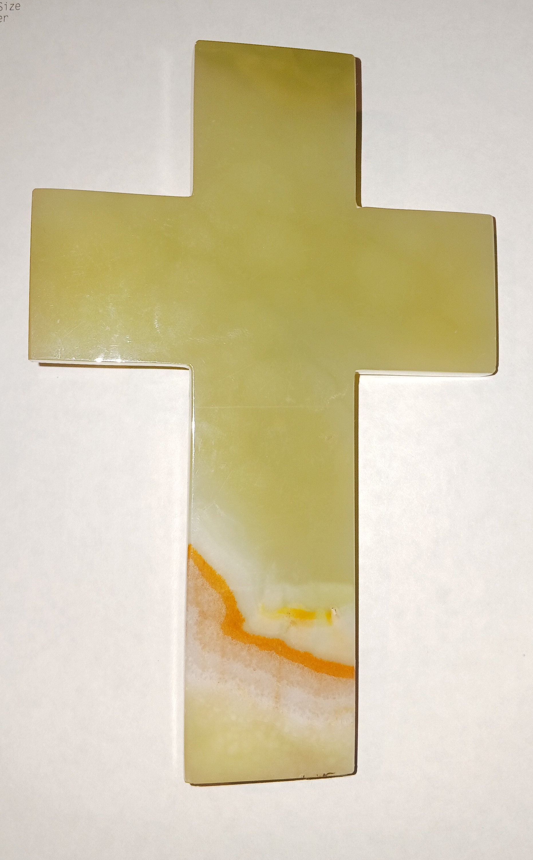 Marble Cross Crucifix, Alabaster Cross, Stone Cross, Vintage Stone ...