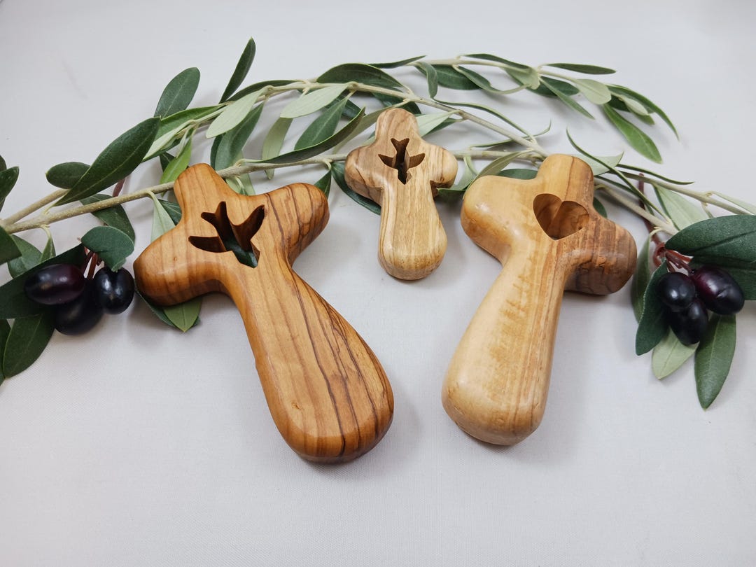 Comfort Cross, Handheld Cross, Palm Cross, Holding Cross, Healing Cross ...