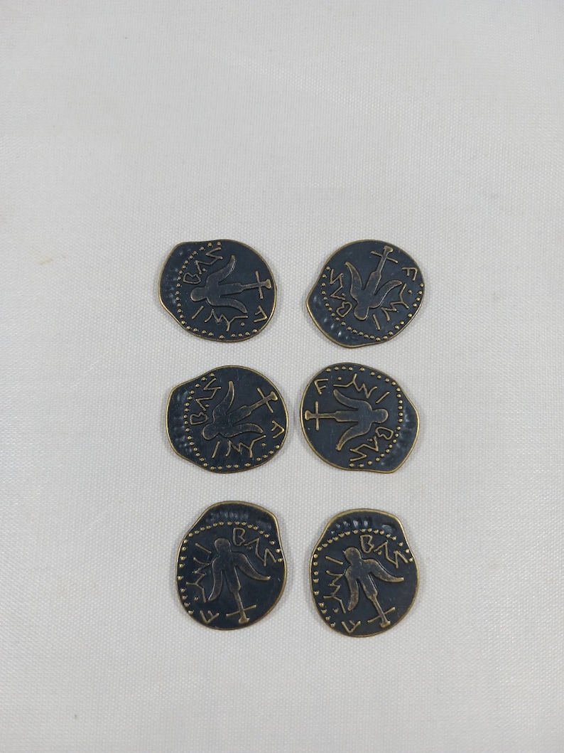Widow's Mite Replica Coin: Ancient Jewish Lepton, Bible Tithing - Etsy
