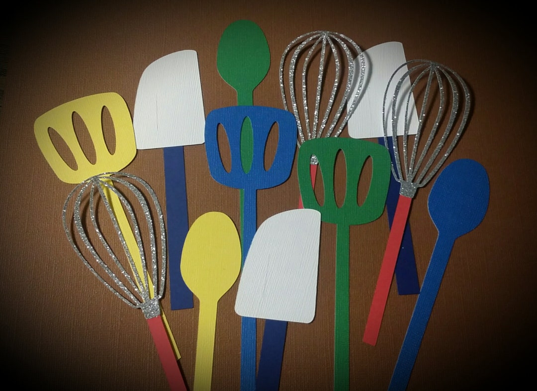 Cooking Utensil Cut-outs Set of 12 - Etsy